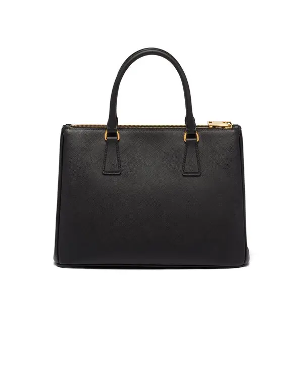 Prada Galleria Large Saffiano Leather Bag - Black