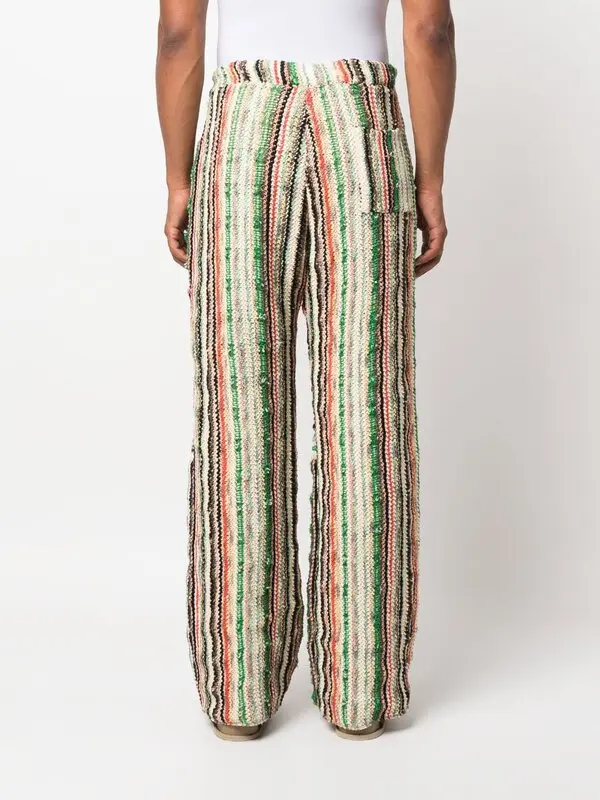 VITELLI Stripe-print Trousers