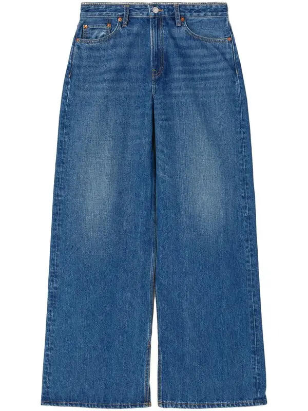 RE/DONE Low Rider Loose Jeans - Blue