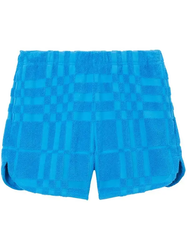 Burberry Check Pattern Shorts