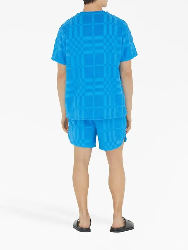 Burberry Check Pattern Shorts