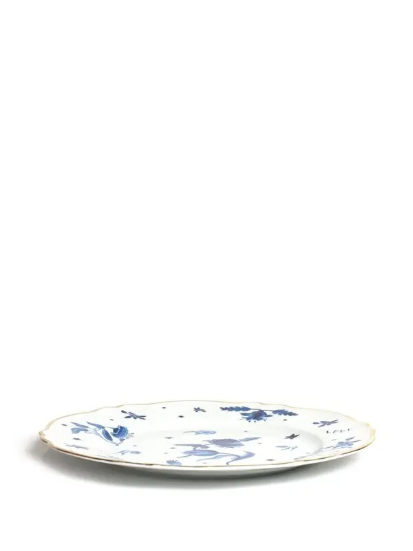 BITOSSI HOME La Tavola Scomposta Floral-print Plate