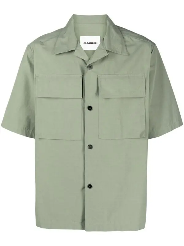 JIL SANDER Short-sleeve Cotton Shirt