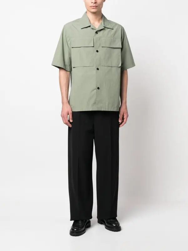 JIL SANDER Short-sleeve Cotton Shirt