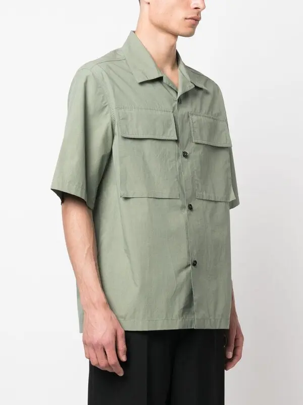 JIL SANDER Short-sleeve Cotton Shirt