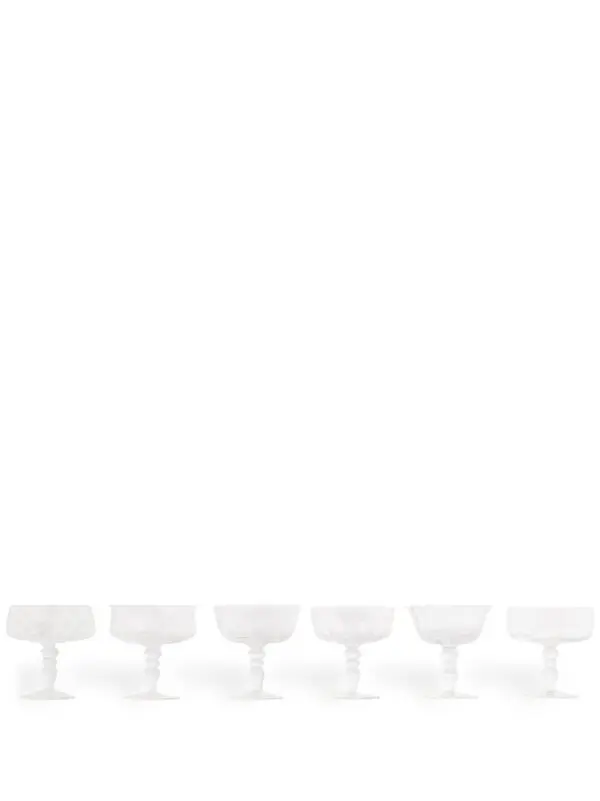 BITOSSI HOME Diseguale Transparent-design Goblets - Neutrals