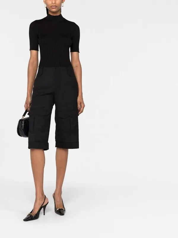 Versace Ribbed Knit Top