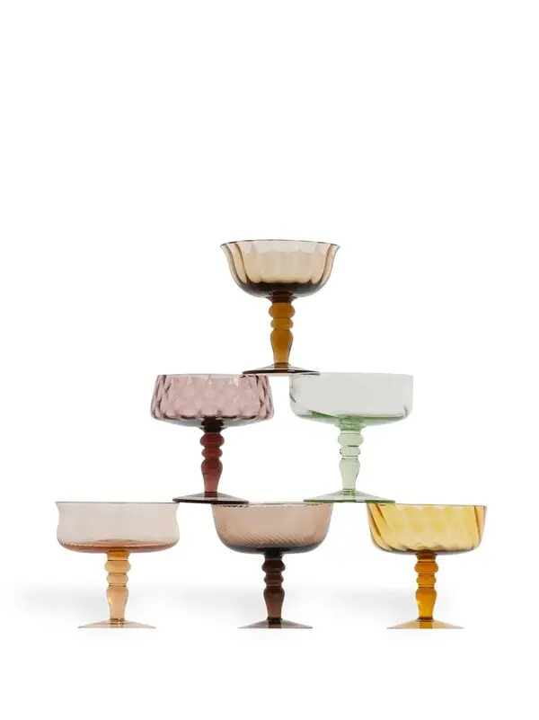 BITOSSI HOME Diseguale Transparent-design Goblets