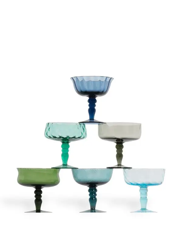 BITOSSI HOME Diseguale Transparent-design Goblets