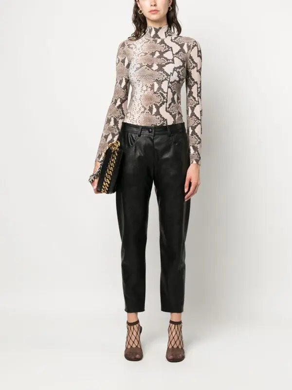 Stella McCartney Leopard Print Top