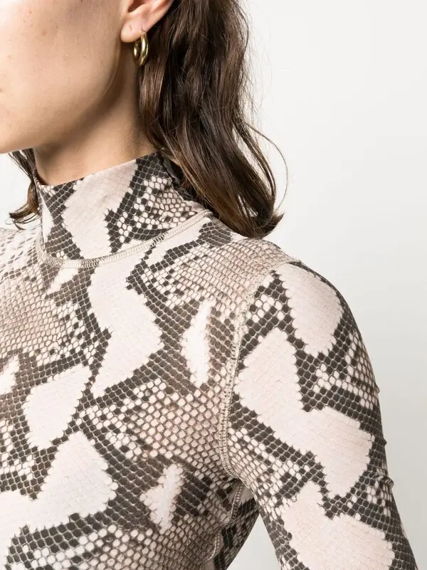 Stella McCartney Leopard Print Top