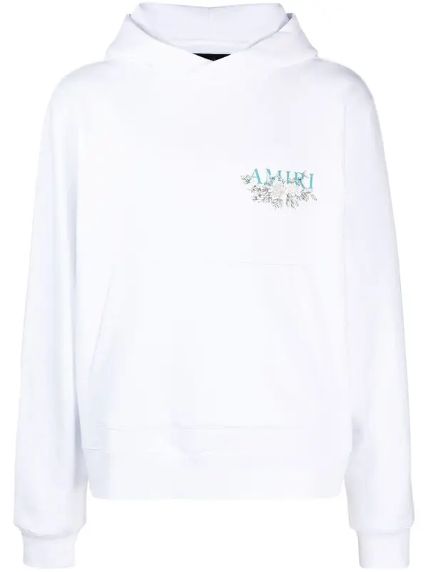 Amiri Logo-print Cotton Hoodie