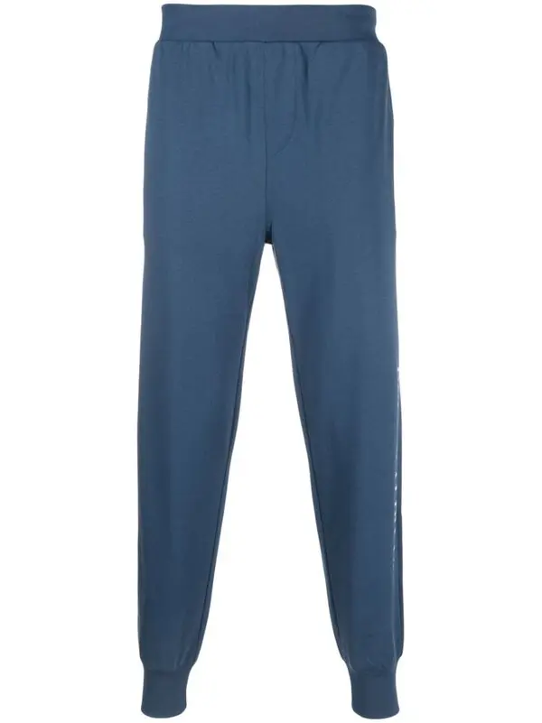 Polo Ralph Lauren Logo-print Pajama Trousers - Blue