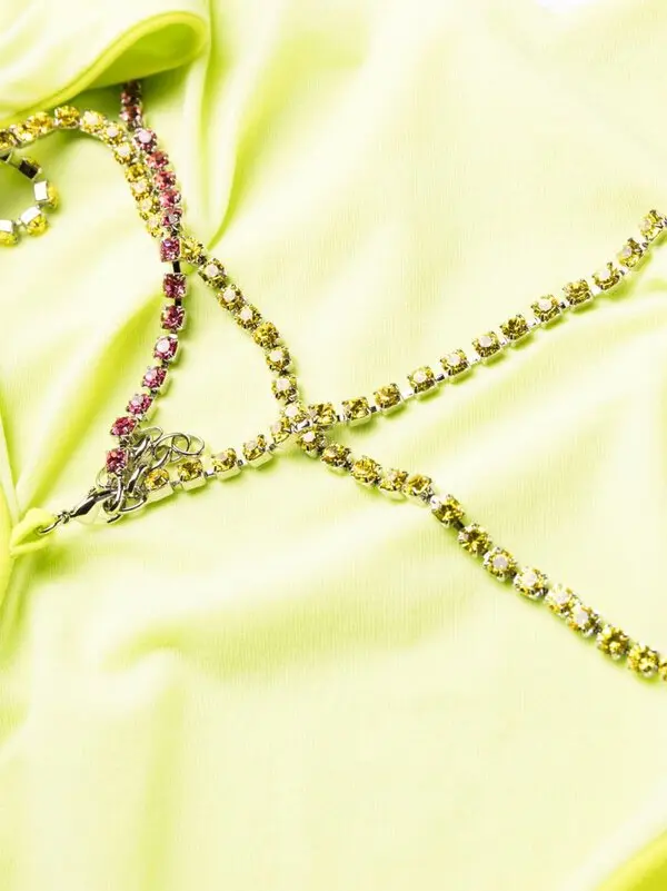 Gcds Crystal-strap Swimsuit