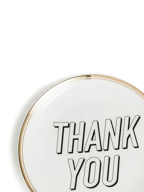 BITOSSI HOME Set-of-six Thank You Plate