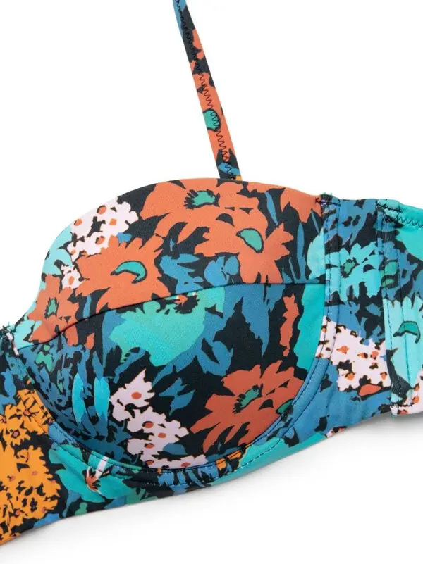 Paul Smith Floral Print Bikini Top