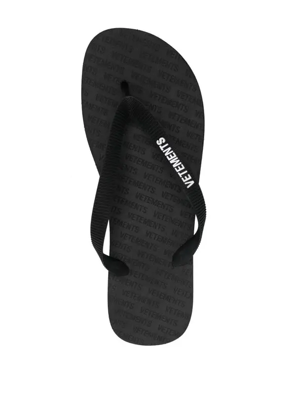 P*m様 VETEMENTS Logo Flip Flops 42 24601155~black_3.webp