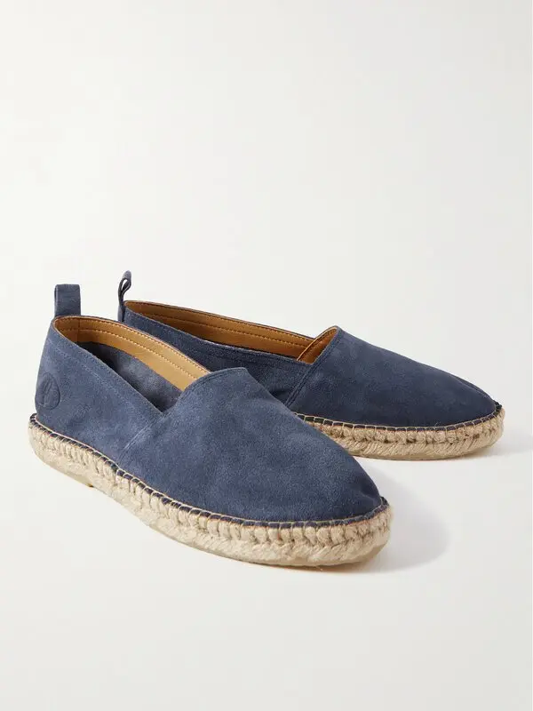 Frescobol Carioca Helio Suede Espadrilles