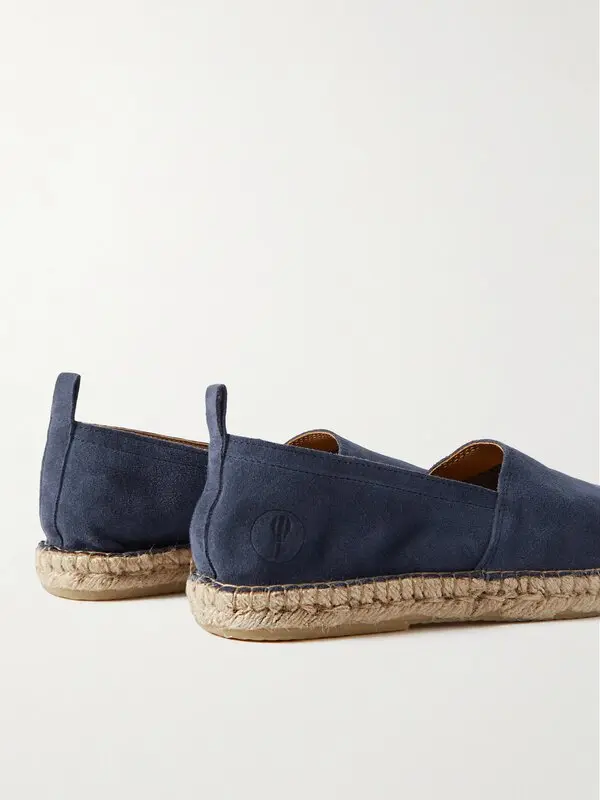 Frescobol Carioca Helio Suede Espadrilles