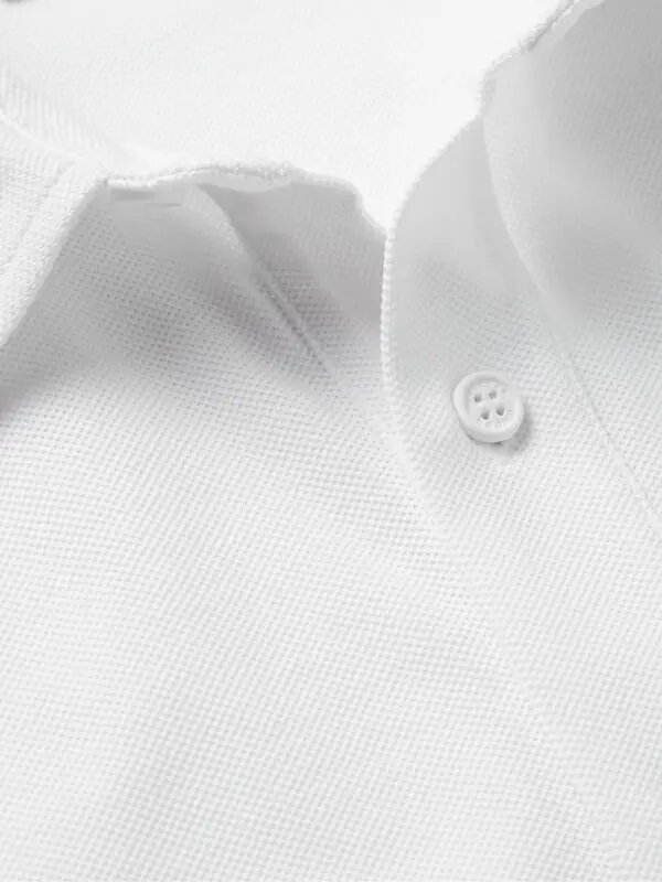 Orlebar Brown Sebastian Slim-fit Cotton-piqué Polo Shirt - White