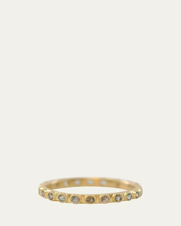Armenta 18k Stack Band