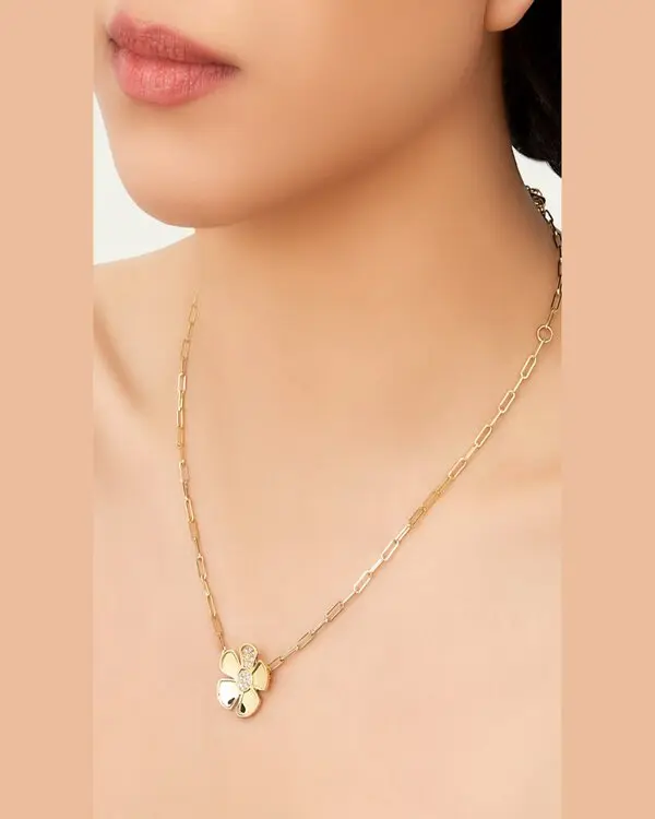 L. KLEIN 18k Alessia Diamond Pendant Necklace