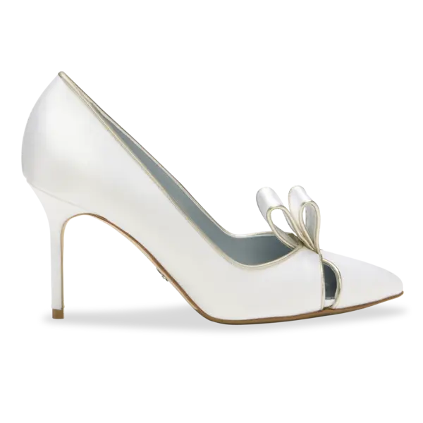 Sarah Flint Perfect Nina 85 Pumps - White Satin