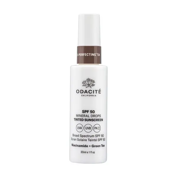 ODACITE Flex-perfecting Mineral Drops Tinted Sunscreen Spf 50 1.5 Light - One-color