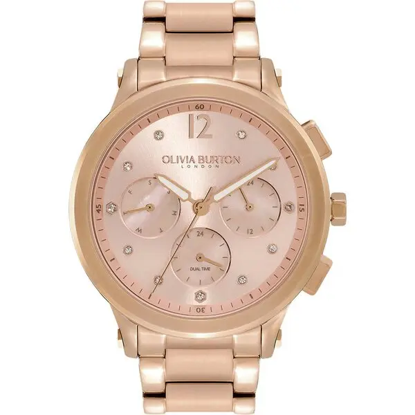 OLIVIA BURTON Sports Luxe Bracelet Watch - Rose Gold/gold