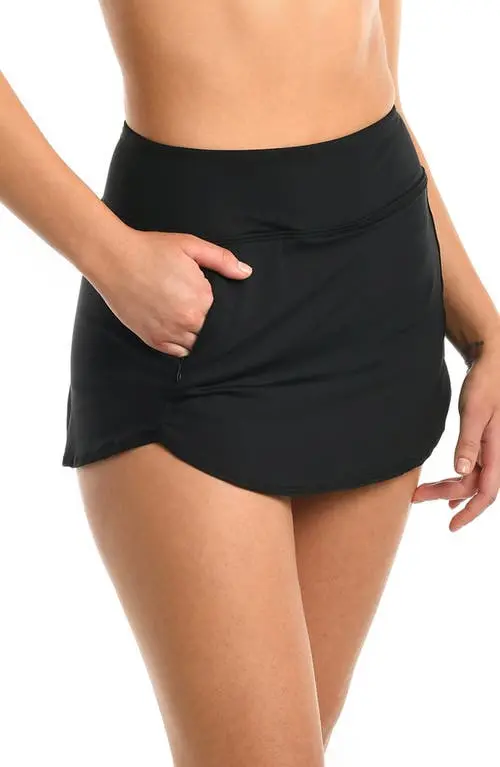 La Blanca Island Goddess Sport Skirted Bikini Bottoms