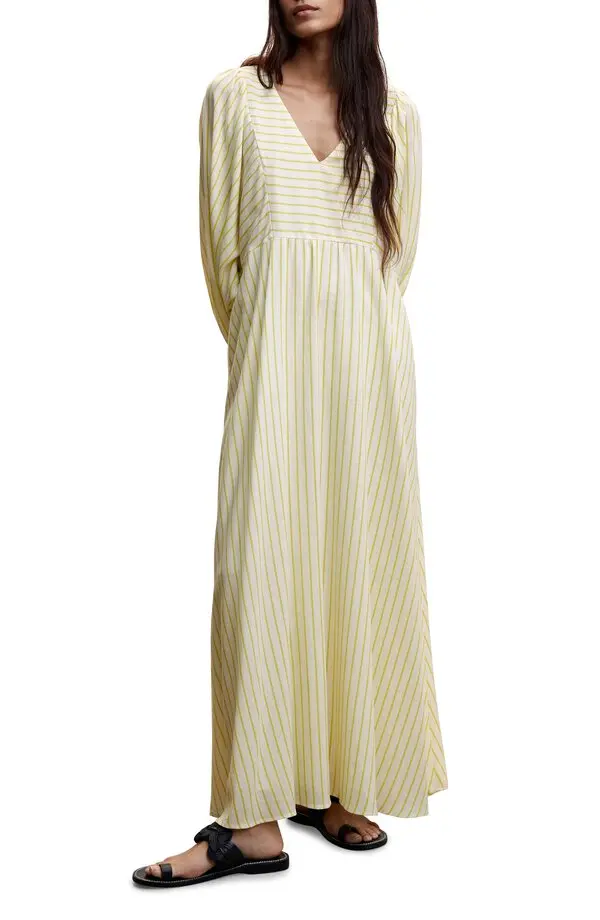 white christmas dresses Paneros Clothing GIA Maxi Dress - Yellow main image 0