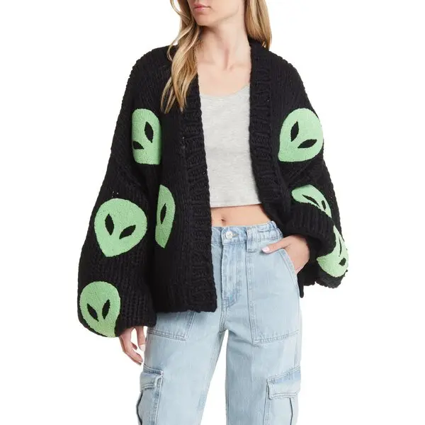 DRESSED IN LALA Visionary Alien Cardigan