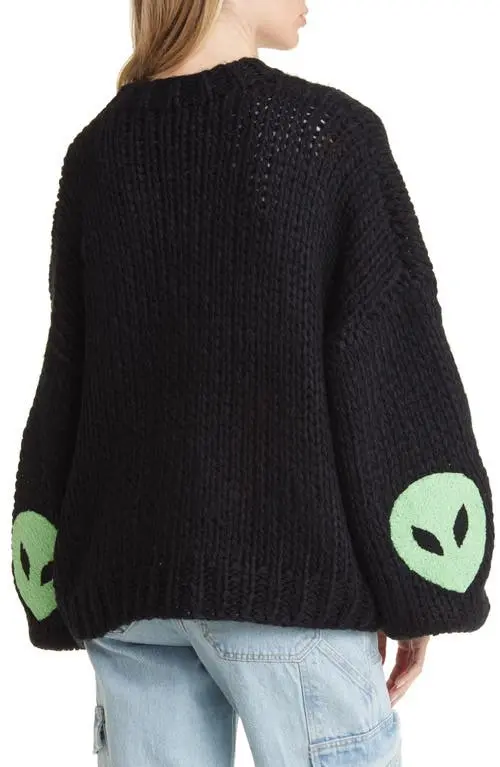 DRESSED IN LALA Visionary Alien Cardigan