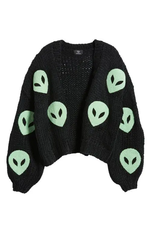 DRESSED IN LALA Visionary Alien Cardigan