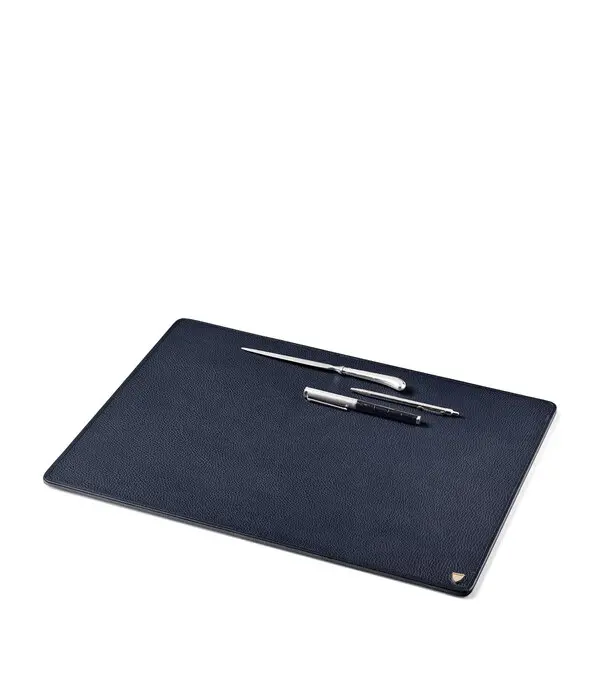 ASPINAL OF LONDON Leather Desk Blotter