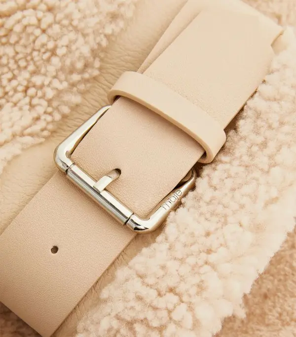Maje Shearling Coat