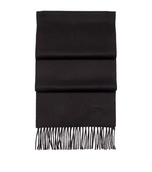 ASPINAL OF LONDON Cashmere Scarf - Black