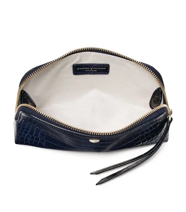 ASPINAL OF LONDON Small Leather Essential Cosmetic Case