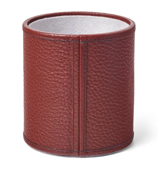 ASPINAL OF LONDON Round Pen Pot - Red