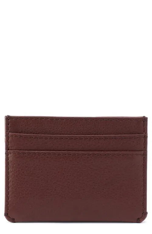 Hobo Leather Card Case - Brown