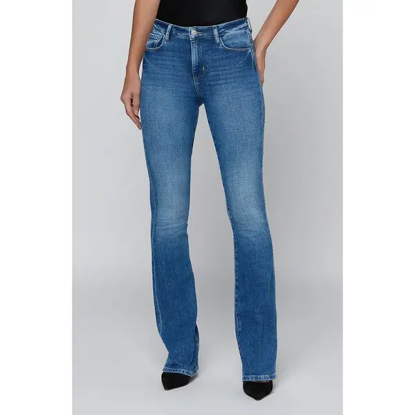 L'Agence Selma High-rise Baby Bootcut Jeans - Salinas