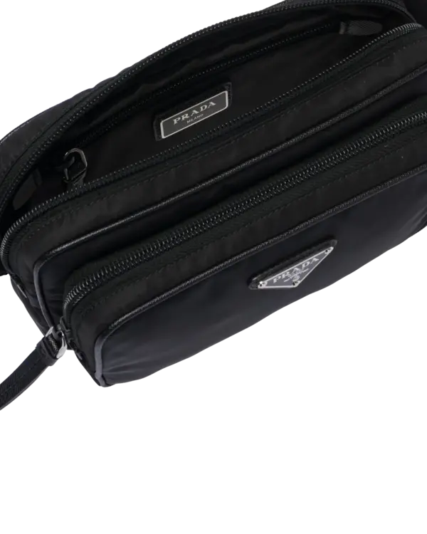 - Prada Zipper Belt Prada Buckle Calf Leather Belt | Neiman Marcus main image 4