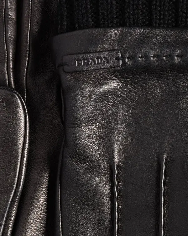 Prada Leather Gloves