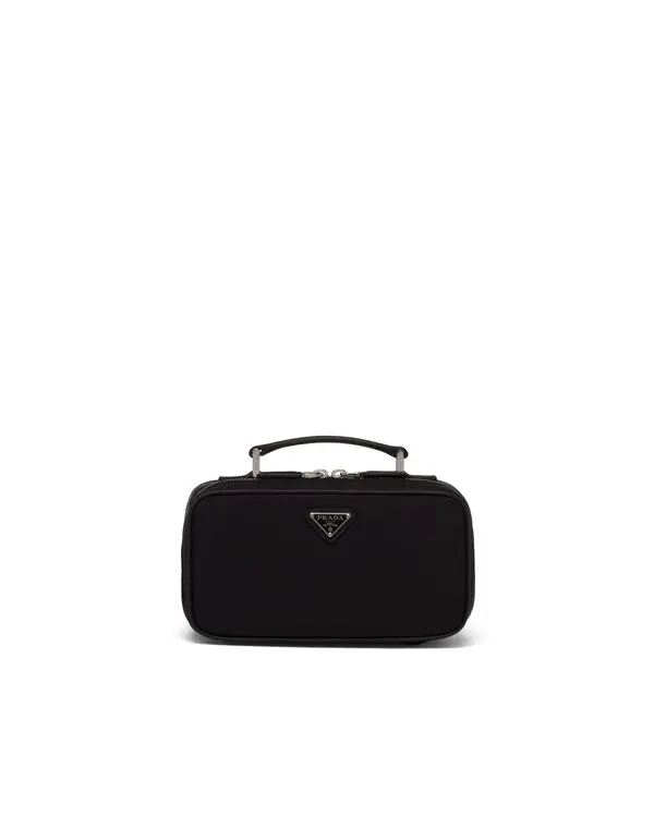 Prada Re-nylon And Saffiano Leather Hand Weights Carry Case