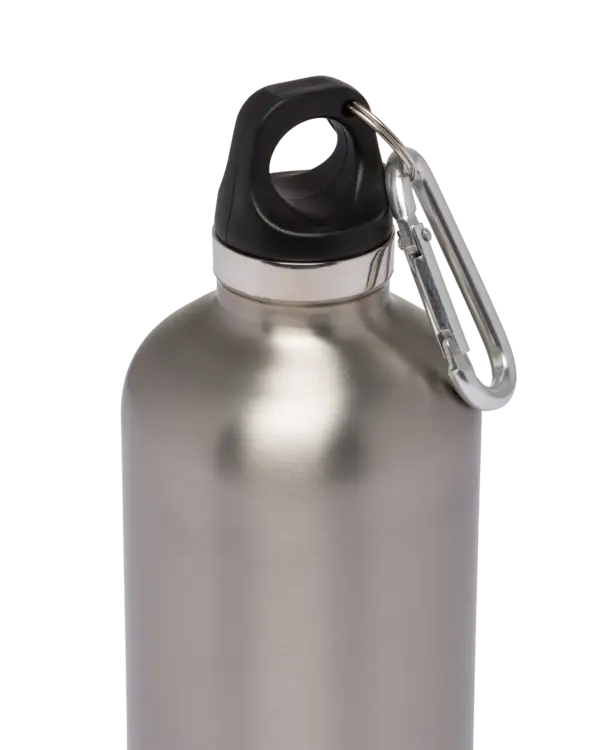 Prada Stainless Steel Insulated Water Bottle - Silver | Editorialist