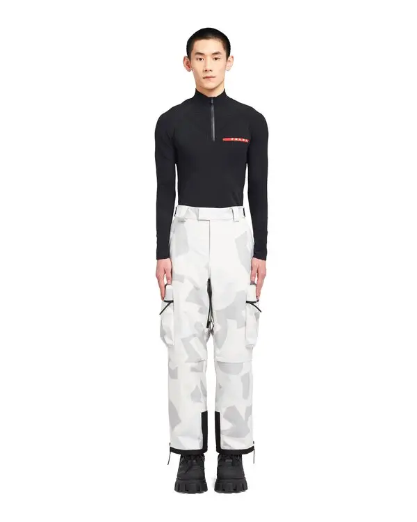 Prada Printed Technical Fabric Snowboard Pant