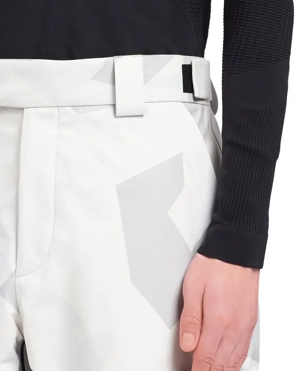 Prada Printed Technical Fabric Snowboard Pant