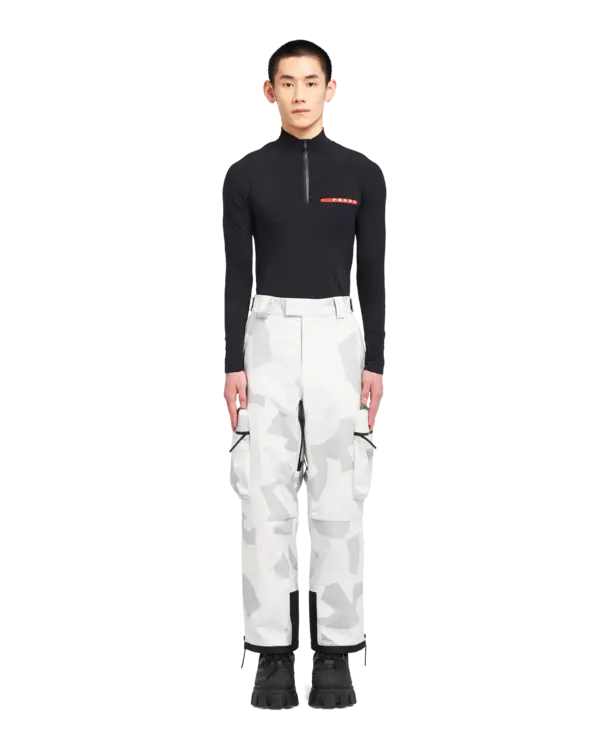 Prada Printed Technical Fabric Snowboard Pants