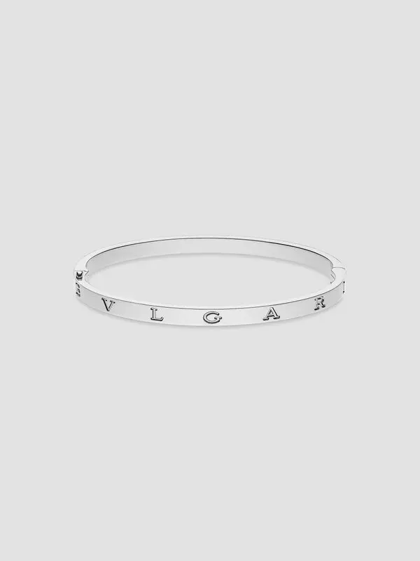 BVLGARI B. Zero1 18k Logo Bangle Bracelet