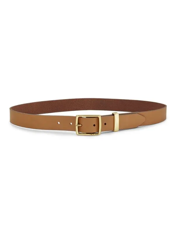 Rag & Bone Boyfriend Leather Belt - Tan